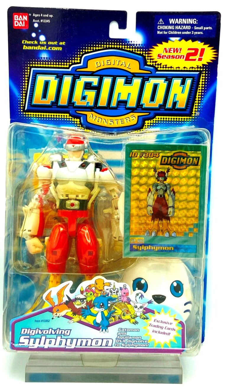 Vintage 2000 Digimon DM Digivolving Sylphymon ID #304 (DNA Digivolve To ...