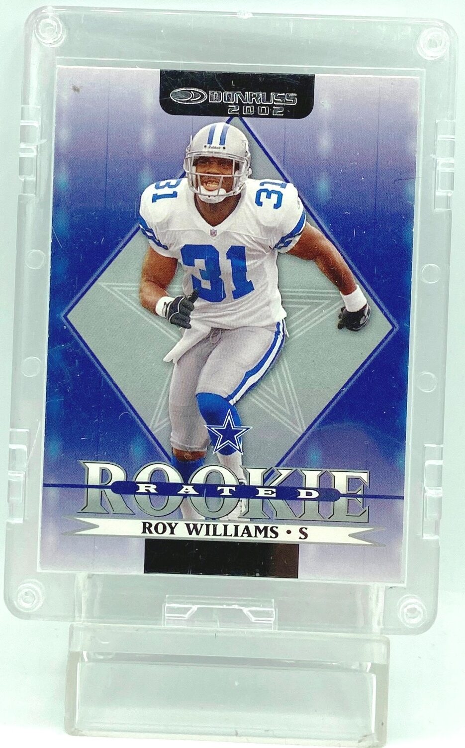 Vintage 2002 Donruss Rated Rookie Roy Williams Card #297 NFL Rookie ...