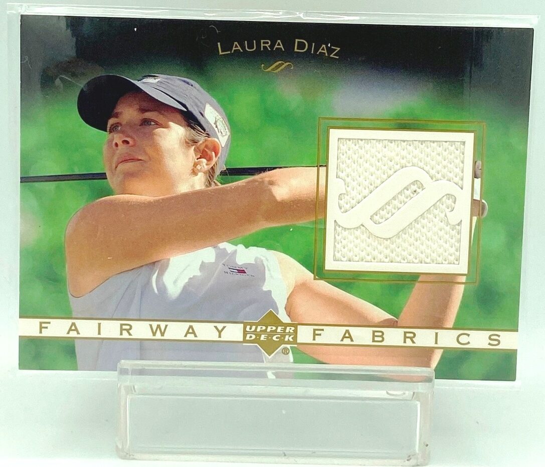 Vintage 2003 Upper Deck Fairway Fabrics Laura Diaz Rookie Card #FF-LD ...