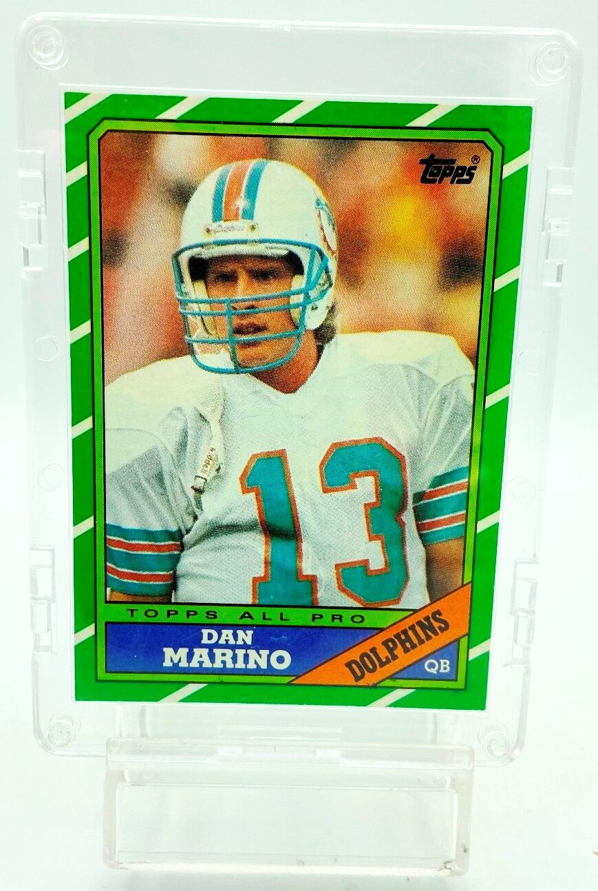 Vintage 1986 Topps NFL Dan Marino Card #45 AFC Pro Bowl ("Topps All Pro ...