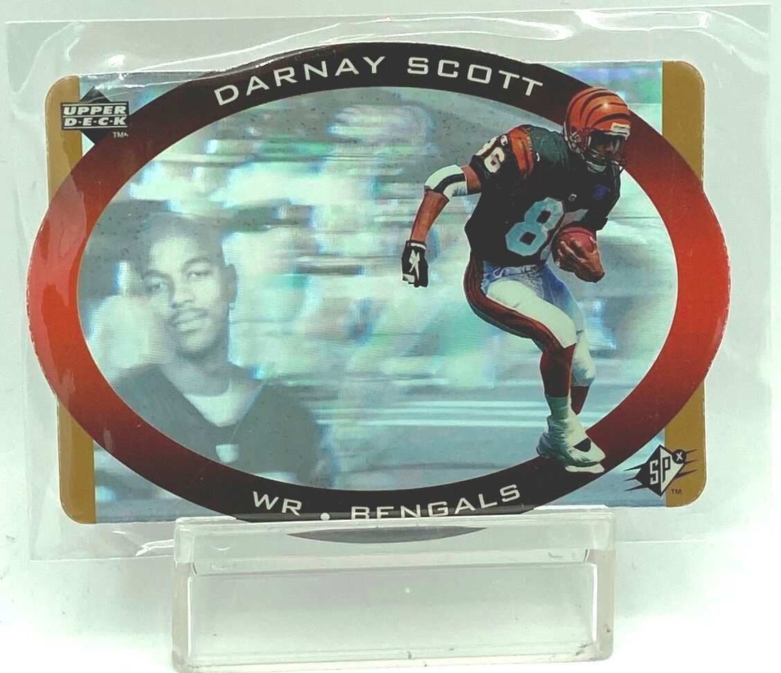 Vintage 1996 Upper Deck SPx NFL Holographic Collection Darnay Scott Die ...