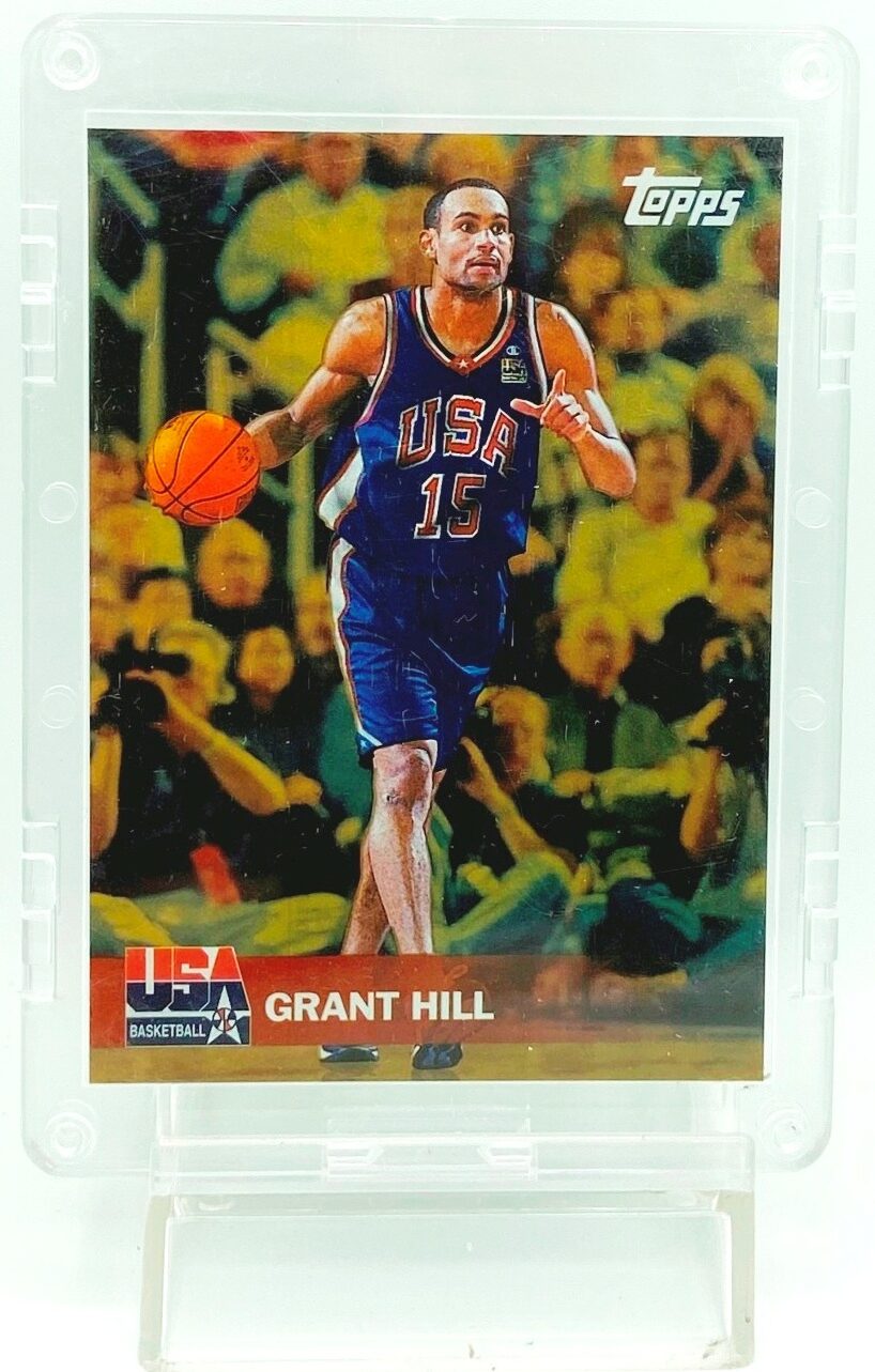 Vintage 2000 Topps USA Basketball Gold NBA Grant Hill Card #32 Team ...