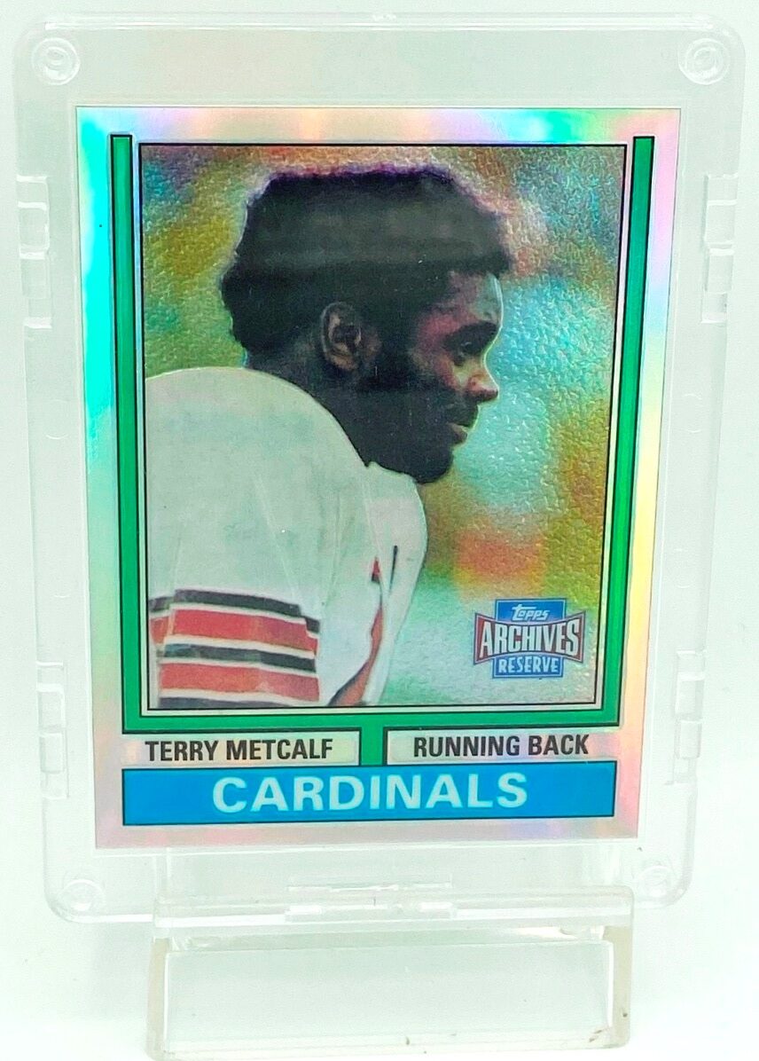 Vintage 2001 Topps Archives Reserve NFL Terry Metcalf Rookie Card #444 ...