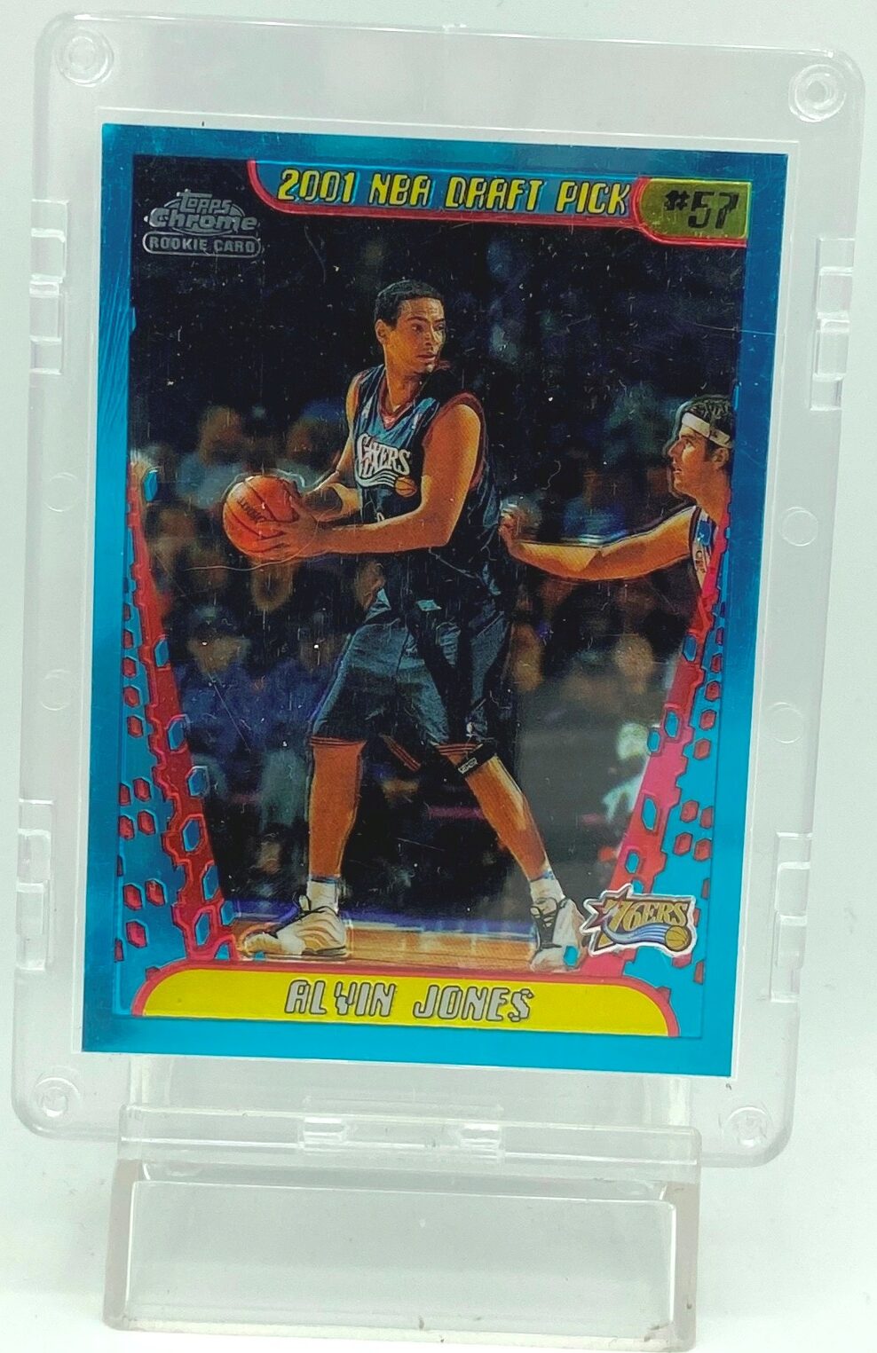 Vintage 2002 Topps Chrome NBA Alvin Jones Rookie Card #164 Team: 76ers ...
