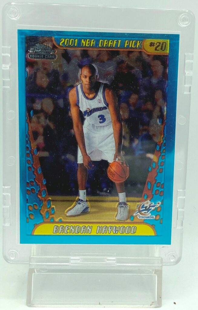 Vintage 2002 Topps Chrome NBA Brandan Haywood Rookie Card #148 Team ...