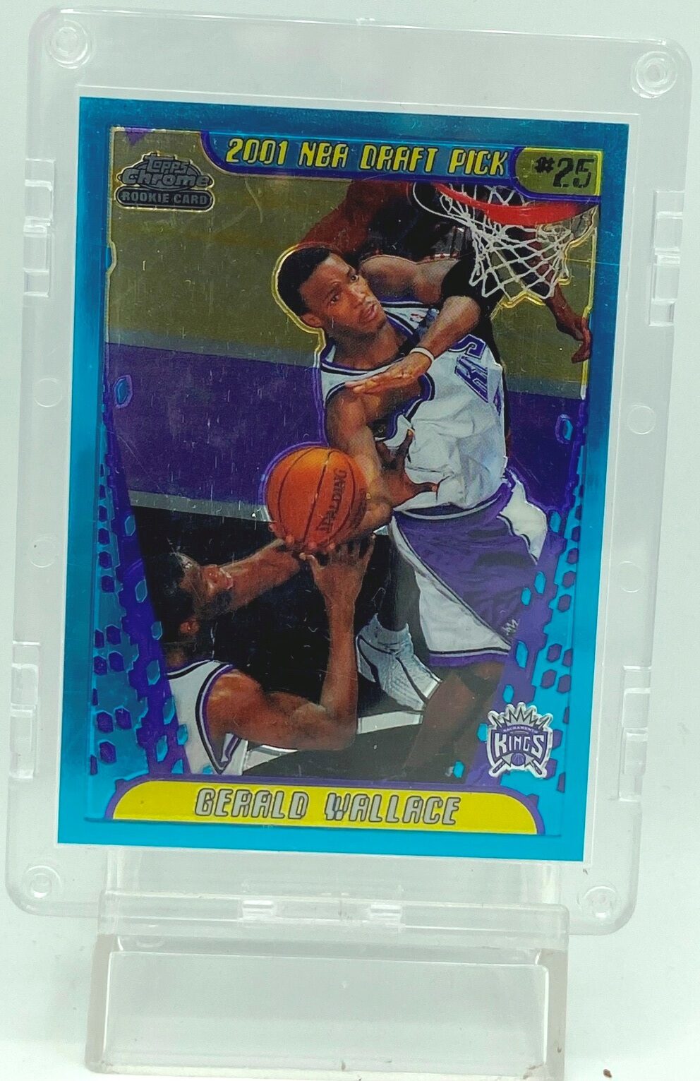 Vintage 2002 Topps Chrome NBA Gerald Wallace Rookie Card #152 Team ...