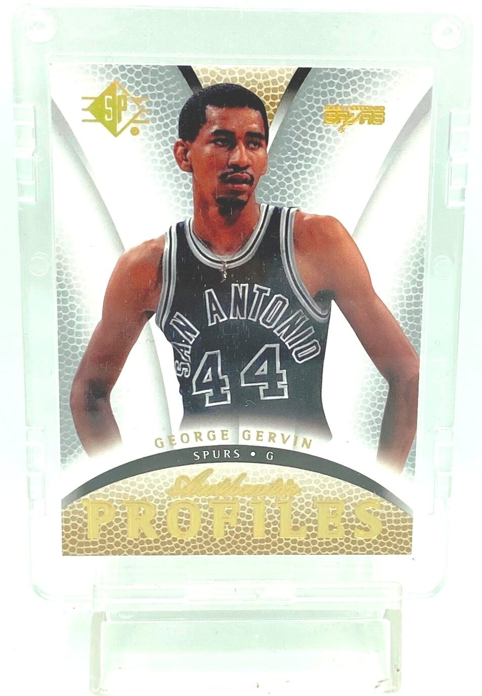 Vintage 2007-08 Upper Deck NBA SP Authentic Profiles George Gervin Card ...