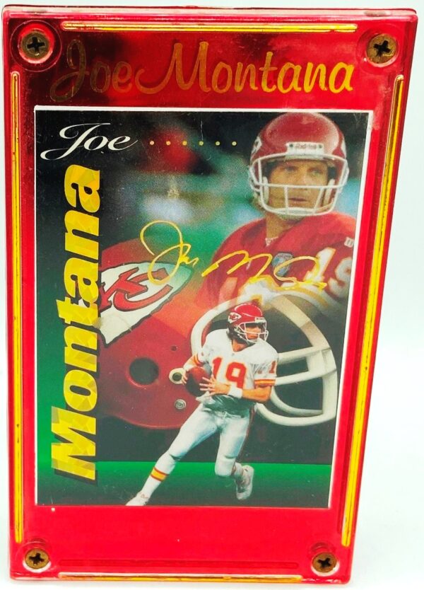 Vintage 1994-95 Football's Finest NFL Joe Montana Card #201 Team ...