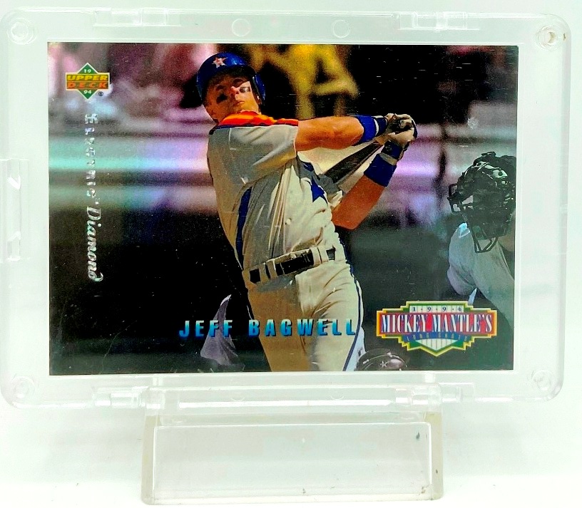 Vintage 1994 Upper Deck Electric Diamond Mickey Mantle's Long Shots MLB ...