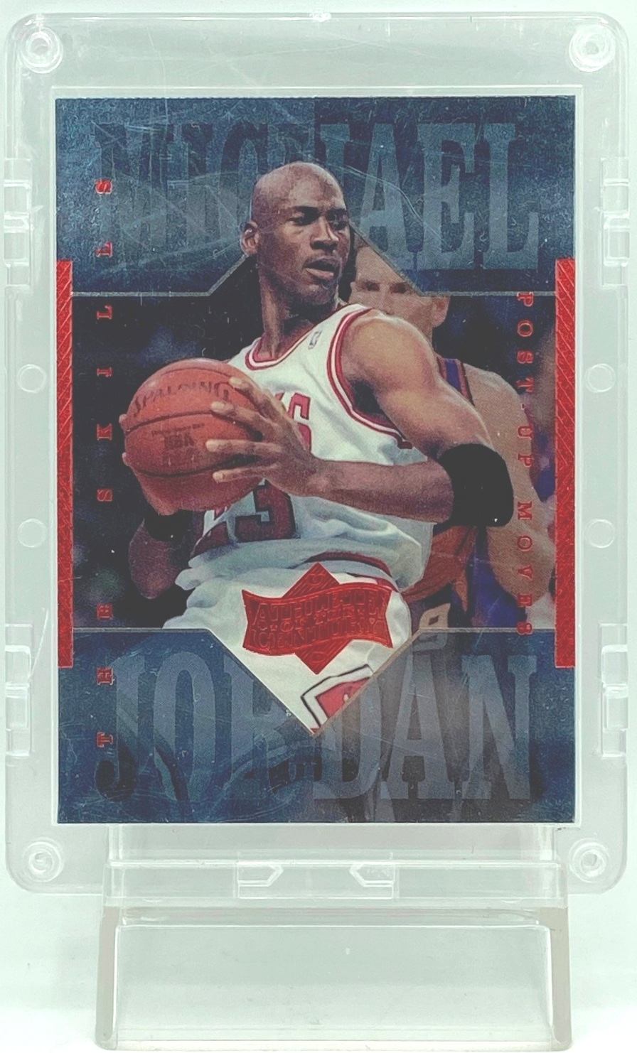 1999 Upper Deck AOTC Michael Jordan #73 The Skills-Post-Up Moves