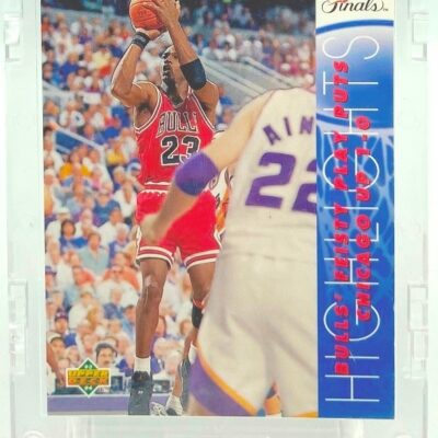 1993 UD '93 NBA Finals Michael Jordan #198 (Game-1 Bulls vs Suns)