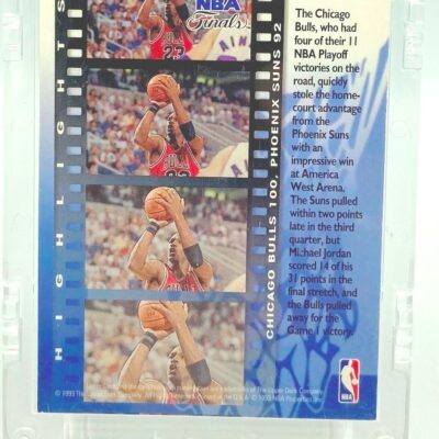 1993 UD '93 NBA Finals Michael Jordan #198 (Game-1 Bulls vs Suns)