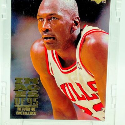 1995 UD Images Of 95 Michael Jordan #335 ("Return Of Excellence")
