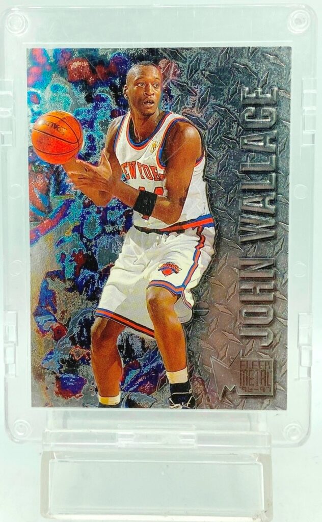 Vintage 1996-97 Fleer Metal John Wallace Rookie Card #197 (1996-97 Rookies Series) Knicks-Jersey ...