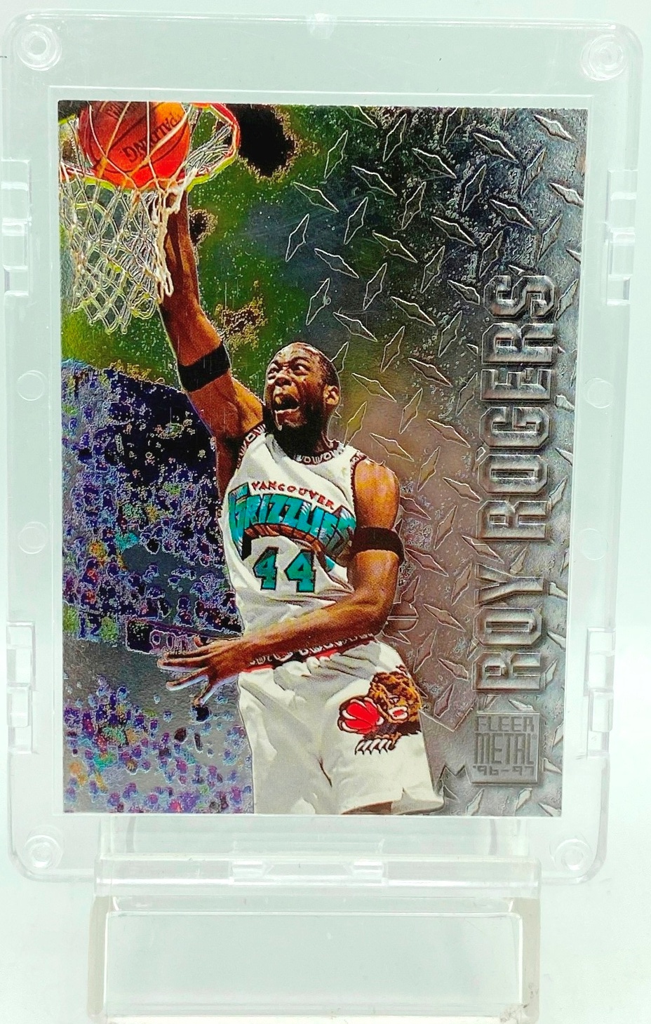 Vintage 1996-97 Fleer Metal Roy Rogers Rookie Card #221 (1996-97 ...