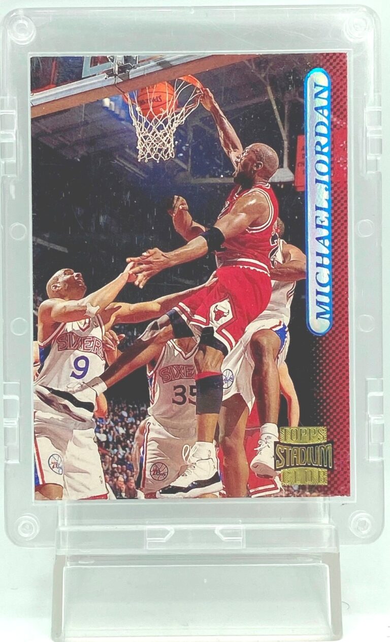 1997 Topps SC Gold Michael Jordan #101 Holo-Embossed Script Print