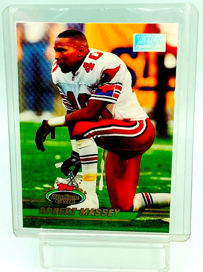 Vintage 1993 Topps Stadium Club NFL 1st Day Production Robert Massey ...