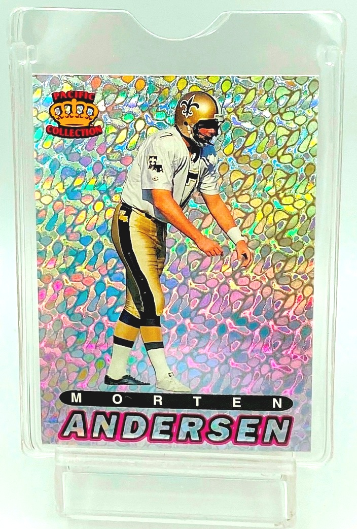 Vintage 1994 Pacific Crown Collection NFL Morten Andersen #3 "Team ...