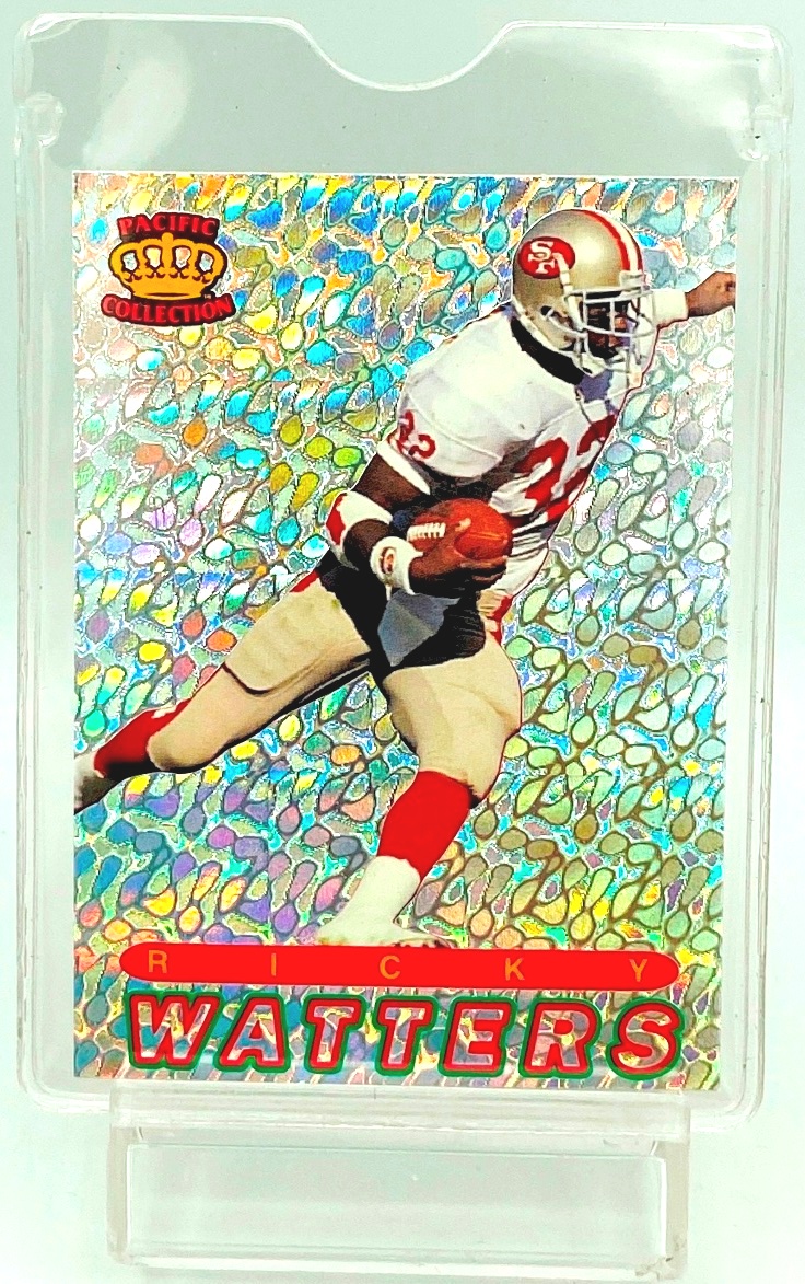 Vintage 1994 Pacific Crown Collection NFL Ricky Watters #121 "Team ...