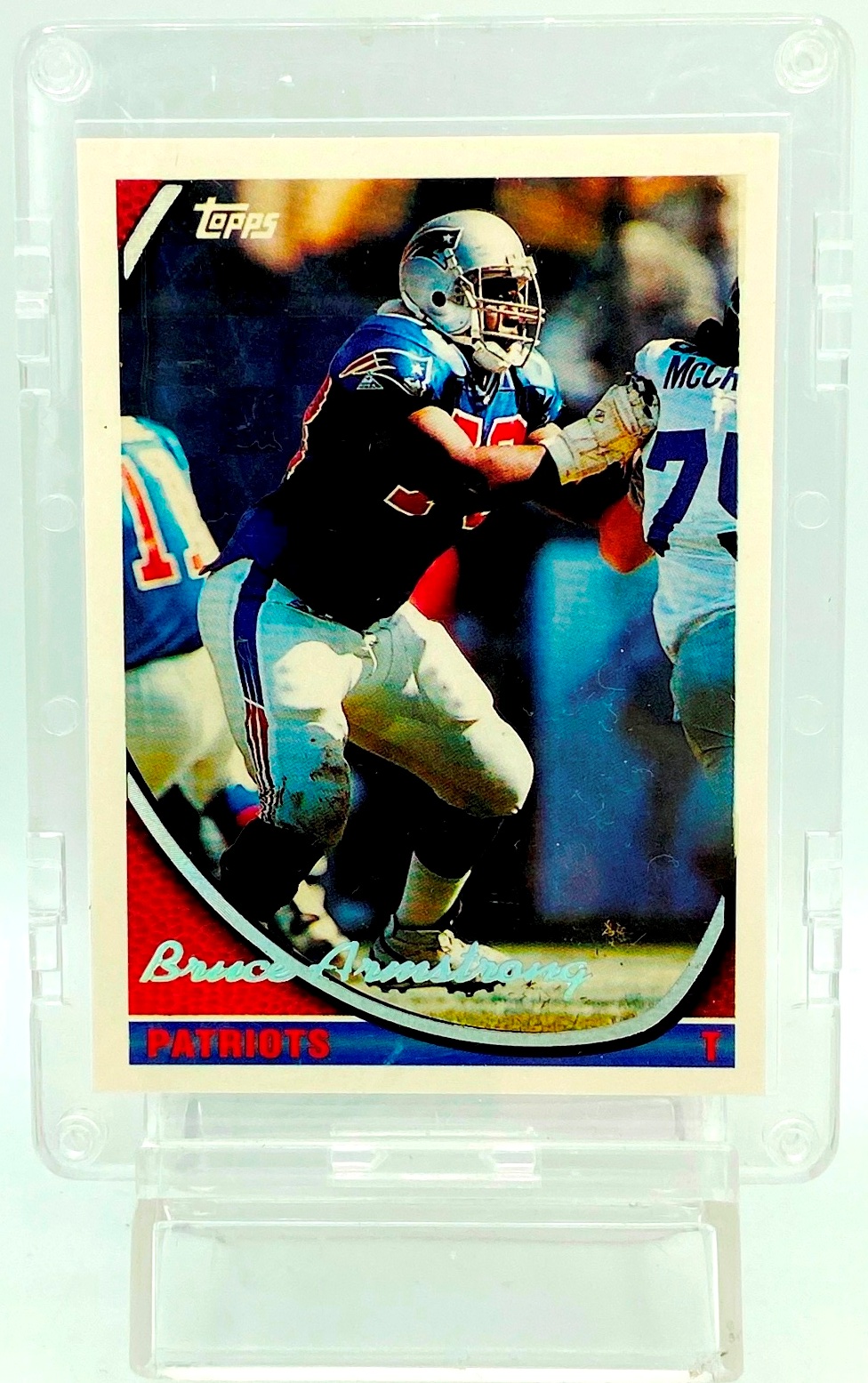 Vintage 1994 Topps Special Effects NFL Bruce Armstrong #297 "Team: New ...