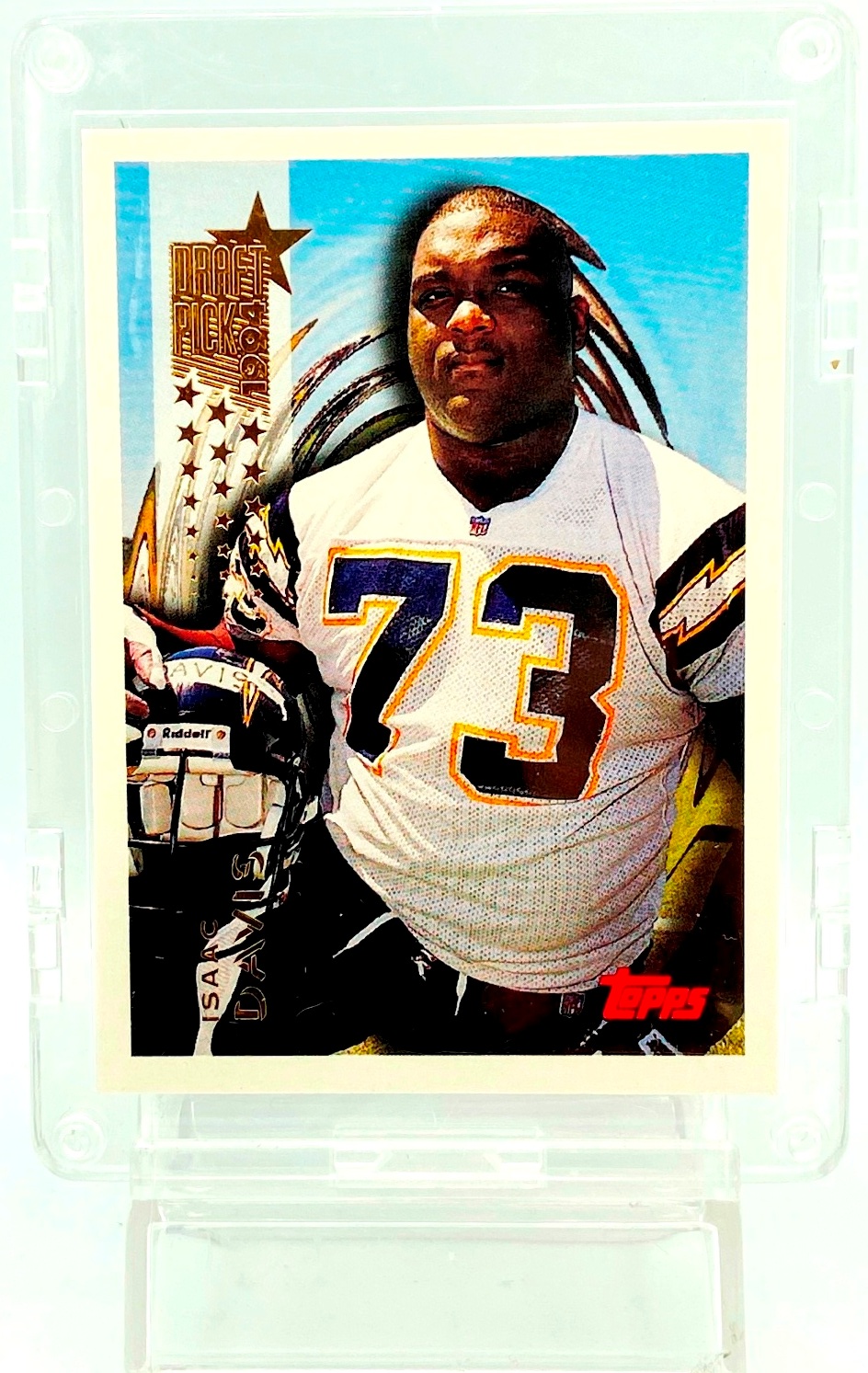 Vintage 1994 Topps Draft Pick NFL Isaac Davis RC #106 "Team: San Diego ...