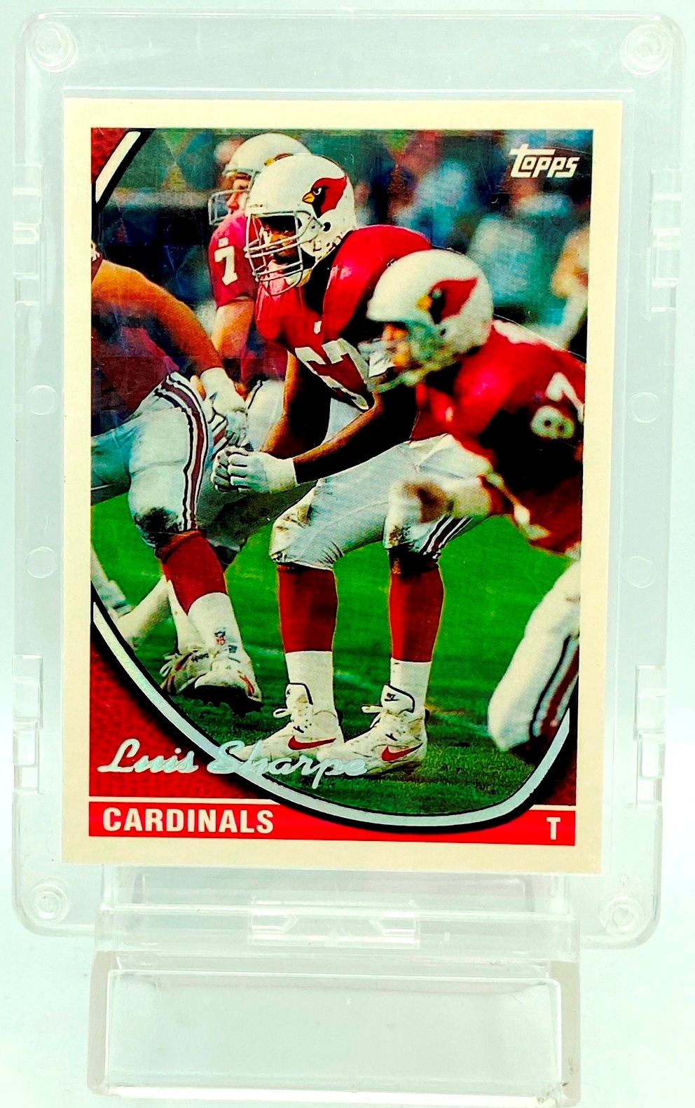 Vintage 1994 Topps Special Effects NFL Luis Sharpe #49 "Team: Arizona ...