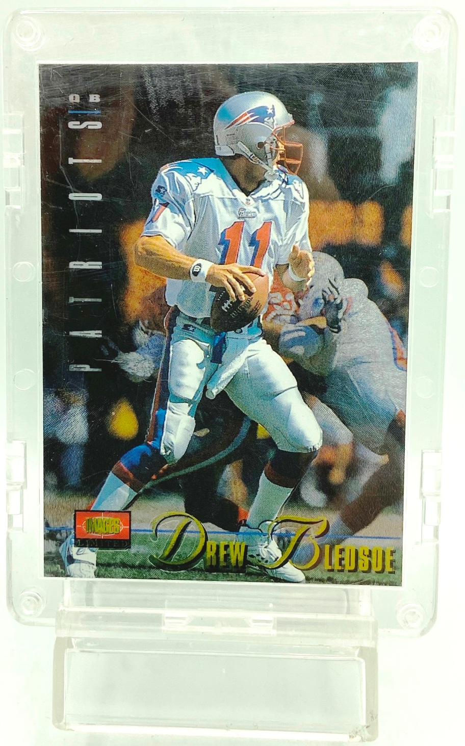 Vintage 1995 Classic Images Limited Checklist #1 NFL Drew Bledsoe #124 ...