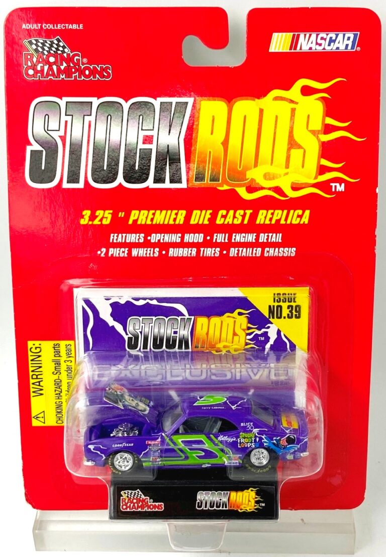 1997 Racing Champions Stock Rods Exclusive '68 Chevy Camaro 3.25 Scale ...