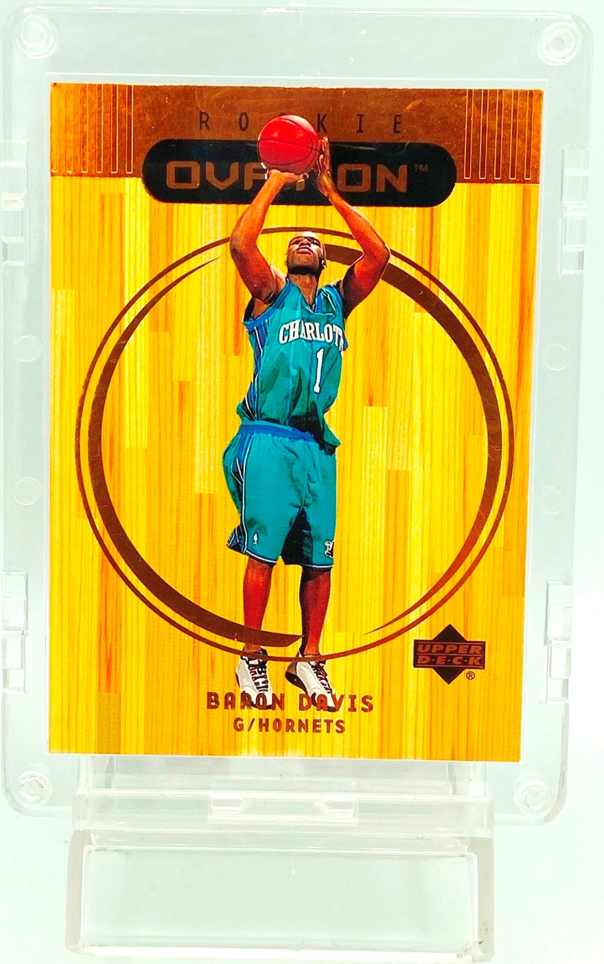Vintage 1998-99 Upper Deck Ovation Rookie Baron Davis RC #63 (Hornets ...