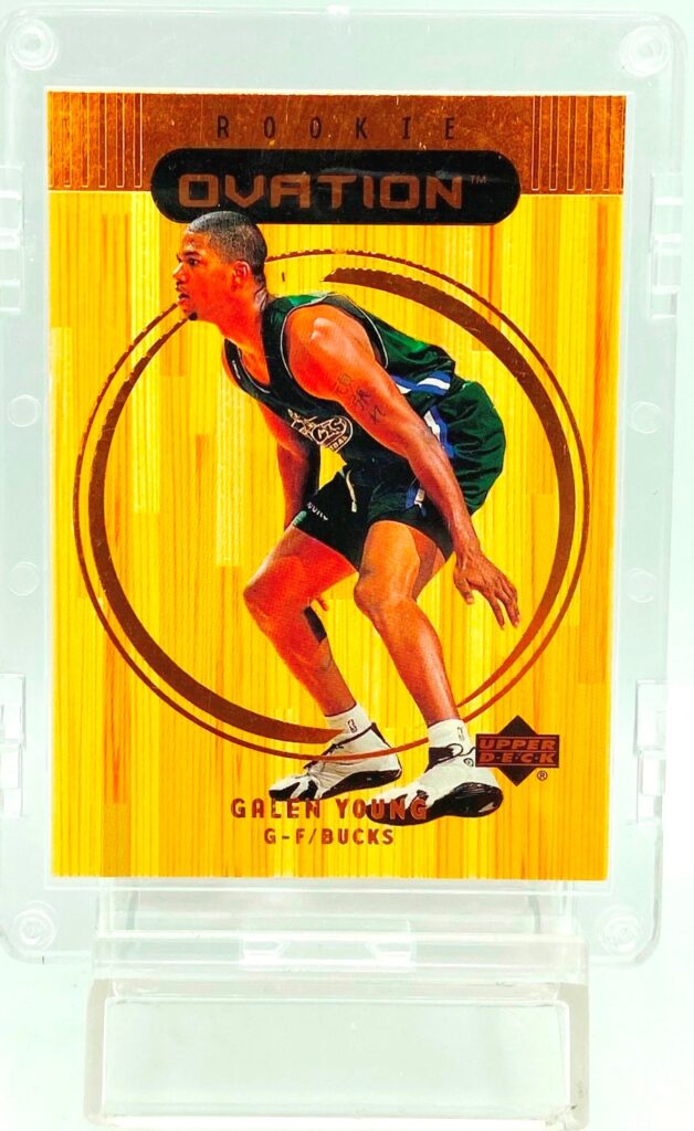 Vintage 1998-99 Upper Deck Ovation Rookie Galen Young RC #75 (Drafted ...