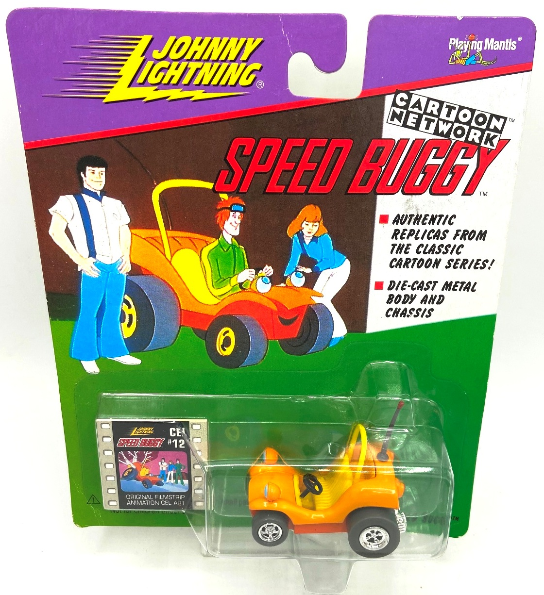 1998 Johnny Lightning Cartoon Network (Speed Buggy Cell #12) "Die-Cast ...