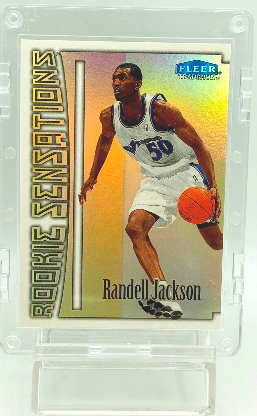 Vintage 1999-00 Fleer Tradition Rookie Sensations Refractor Randell ...