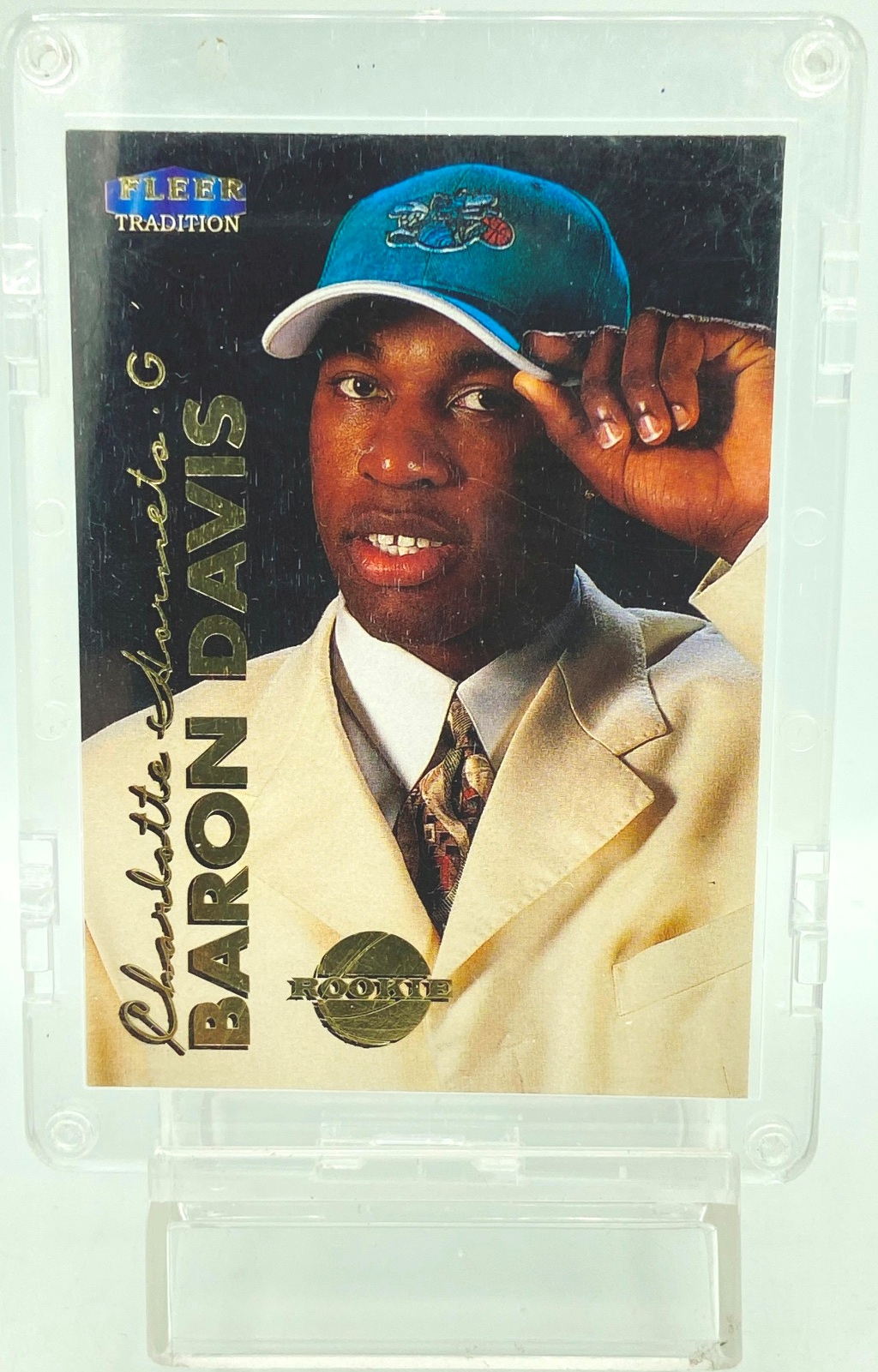 Vintage 1999-00 Fleer Tradition Rookie Baron Davis RC #204 ("Collegiate ...