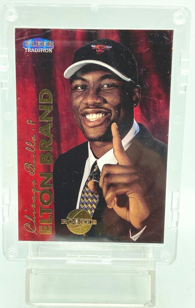 Vintage 1999-00 Fleer Tradition Rookie Elton Brand RC #203 ("Collegiate ...