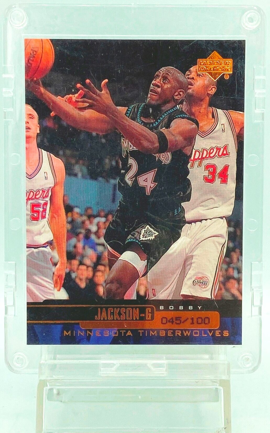 Vintage 1999 UD Exclusive Bobby Jackson #73 "Bronze Limited Edition ...