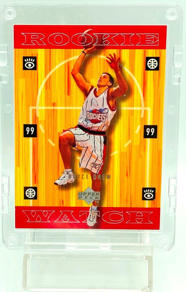 Vintage 1998-99 Upper Deck Rookie Watch Bryce Drew RC #327 (Rockets ...