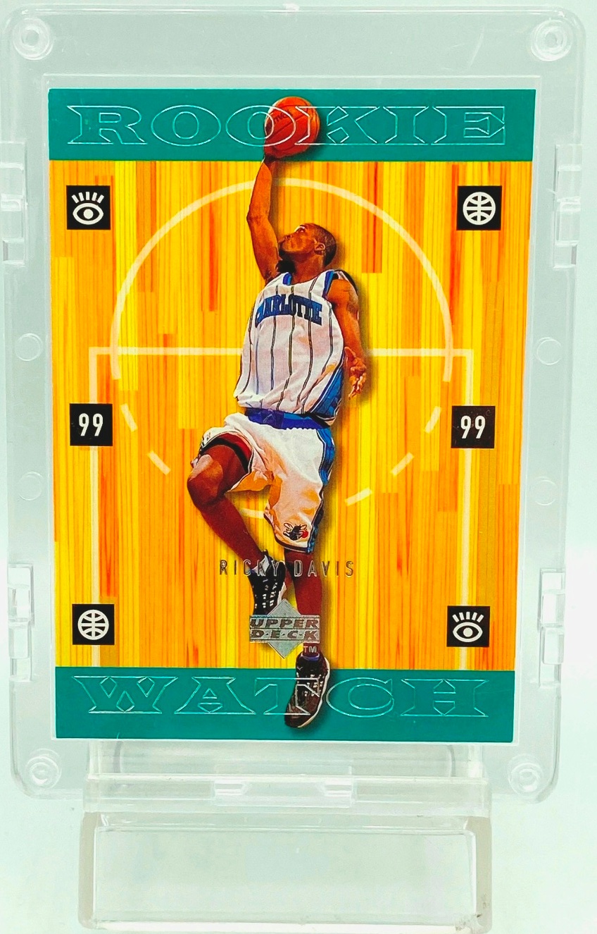 Vintage 1998-99 Upper Deck Rookie Watch Ricky Davis RC #330 (Hornets ...