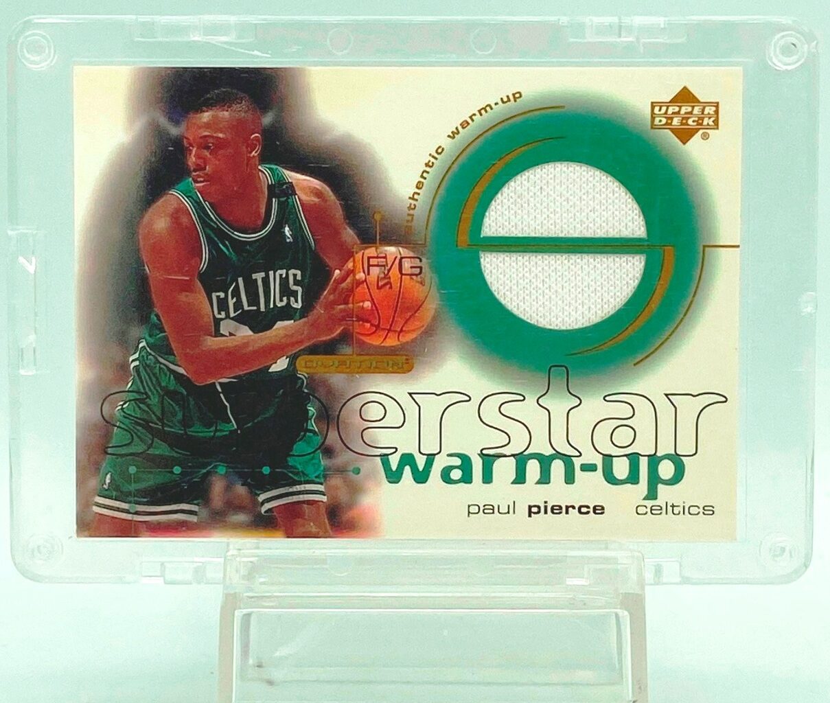 Vintage 2001-02 UD Ovation Paul Pierce Super Star Warm-Up Card #PP ...