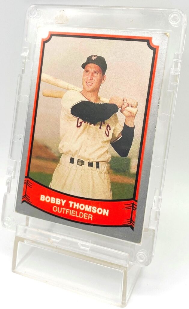 Vintage 1988 Pacific Baseball Legends Bobby Thomson Card #45 ("Original ...