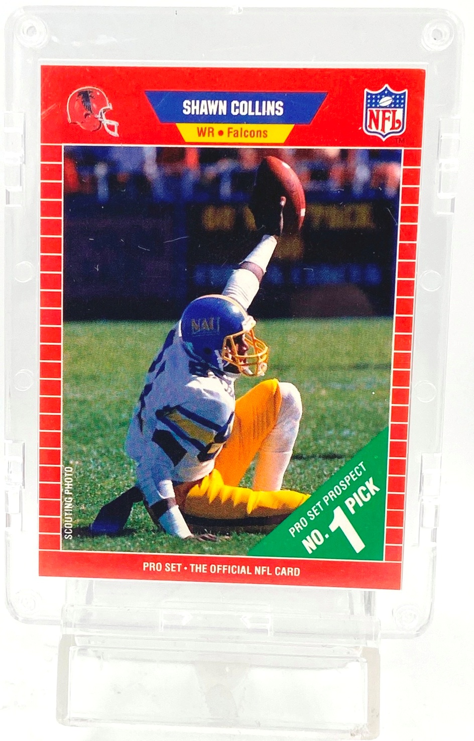 Vintage 1989 Pro Set Prospect NO. 1 Pick Shawn Collin RC #485 Teams ...