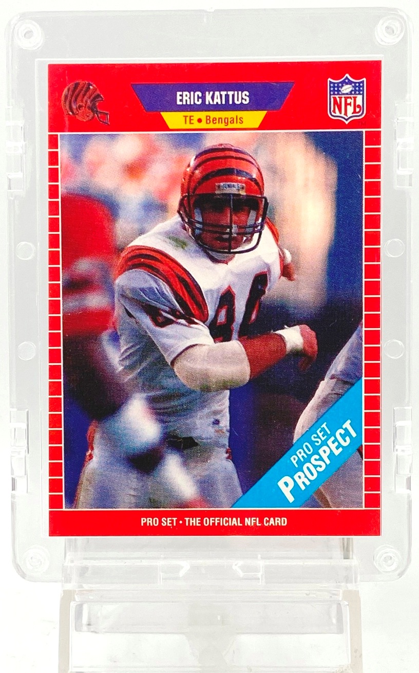 Vintage 1989 Pro Set Prospect Eric Kattus RC #518 Teams: Collegiate ...