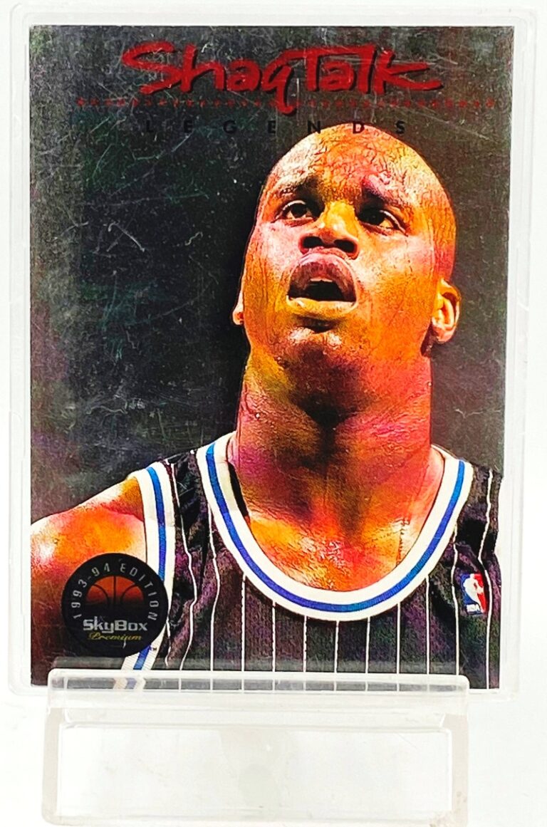 1993-94 Skybox Premium Shaq Talk Legends NBA Shaquille O'Neal Card #10 ...