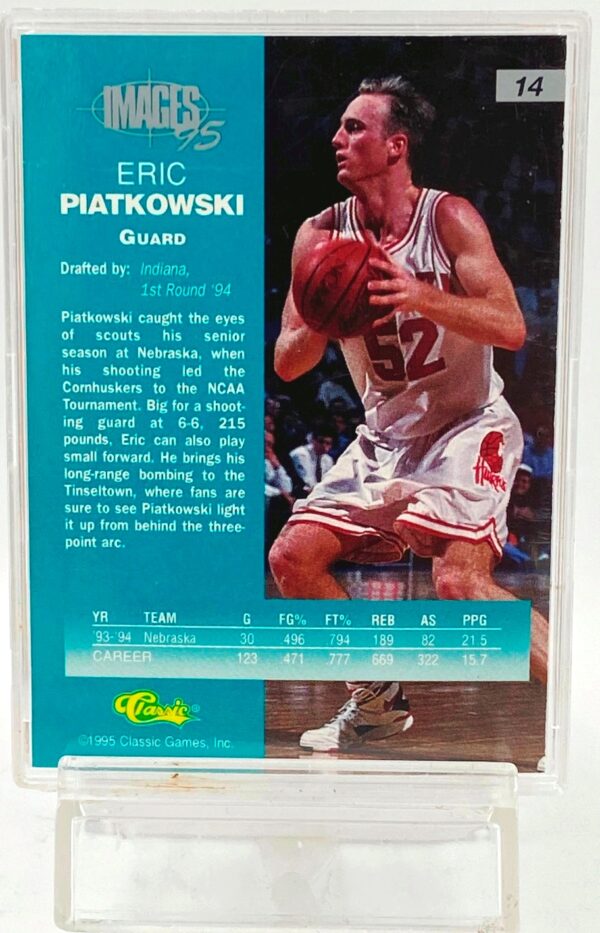 1994-95 Classic Images Rookie NBA Eric Piatkowski RC #14 Team ...