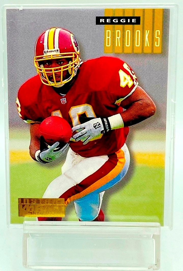 Vintage 1994 Skybox Gold NFL Instant Impact Rookie Reggie Brooks RC #R3 ...