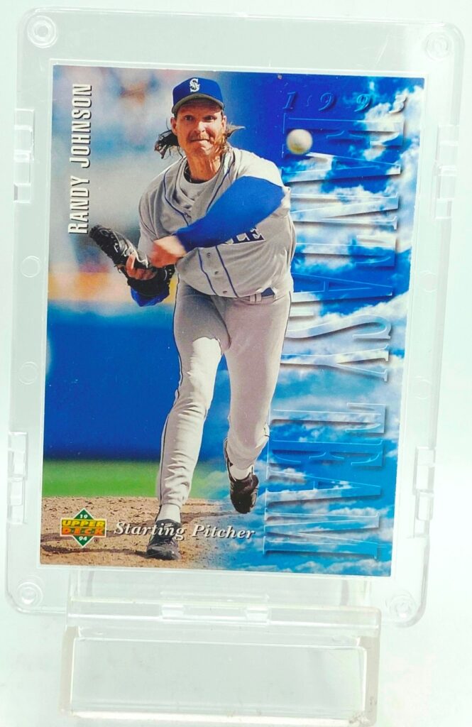 Vintage 1994 Upper Deck Starting Pitcher Randy Johnson Card #31 ...