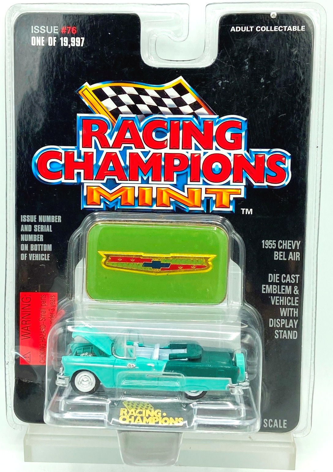 1997 Racing Champions MINT Adult Collectible 1955 Chevy Bel Air 1.61 ...
