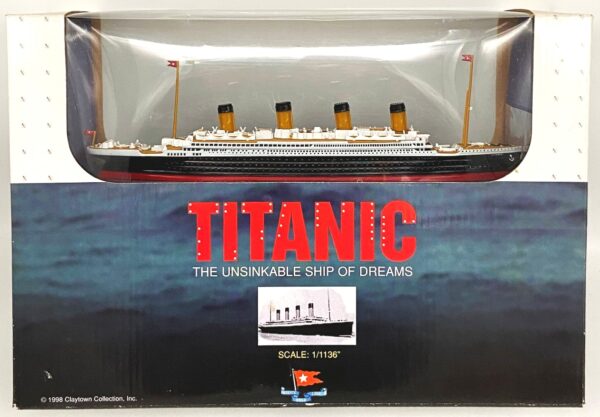 1998 Claytown Collection TITANIC Genuine Die Cast Model Authentic ...