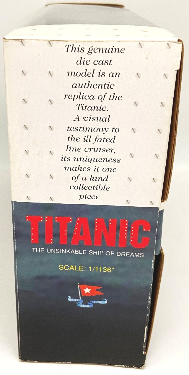 1998 Claytown Collection TITANIC Genuine Die Cast Model Authentic ...