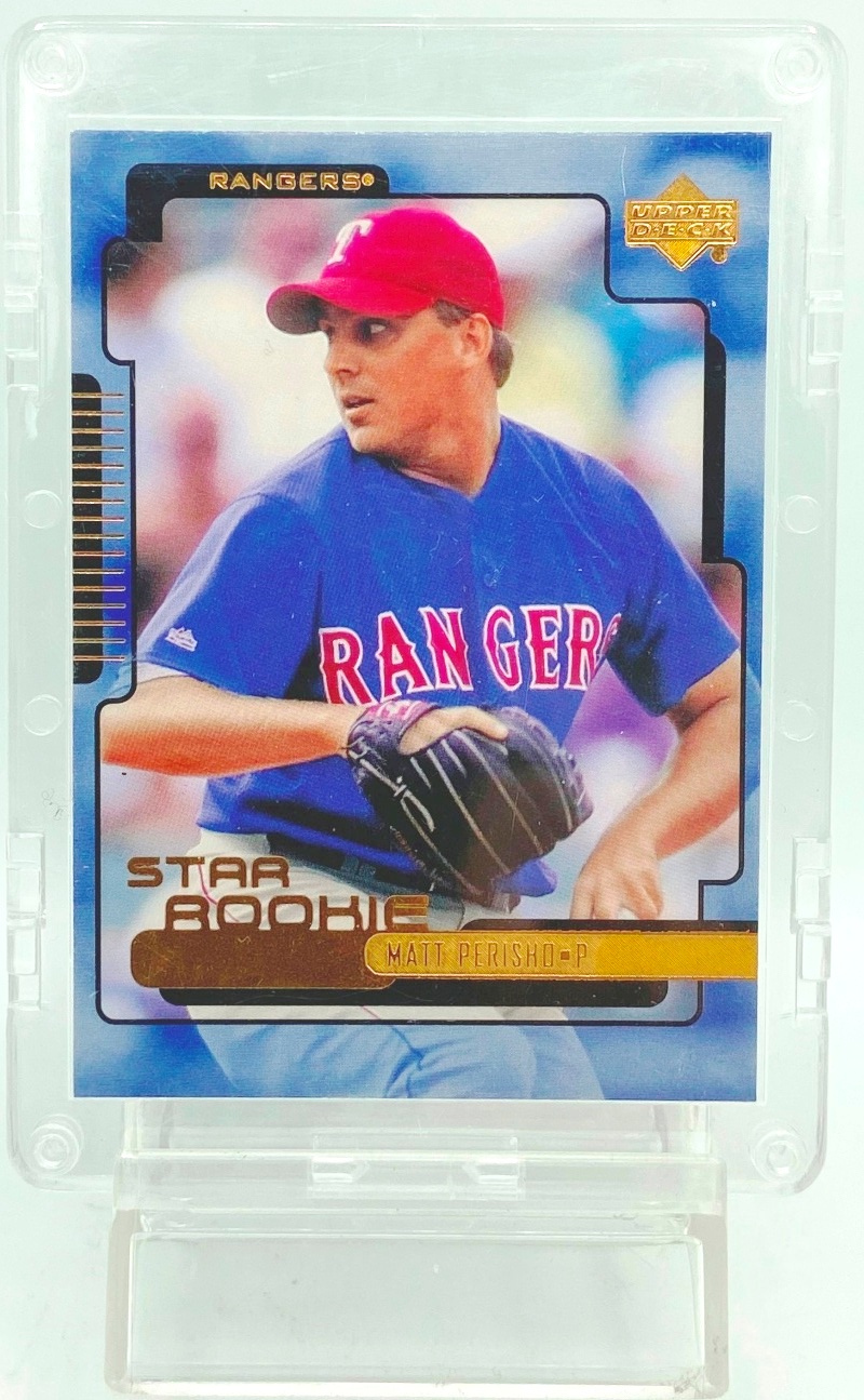 Vintage 1999 Upper Deck Star Rookie Major League Debut Matt Perisho RC ...