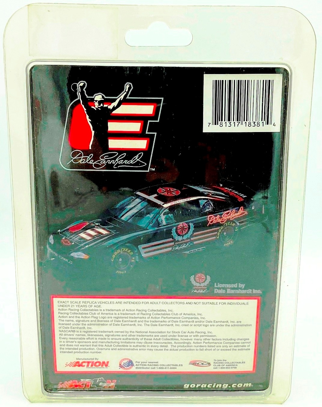 2003 Action Collectible Dale Earnhardt Legacy Stock Car